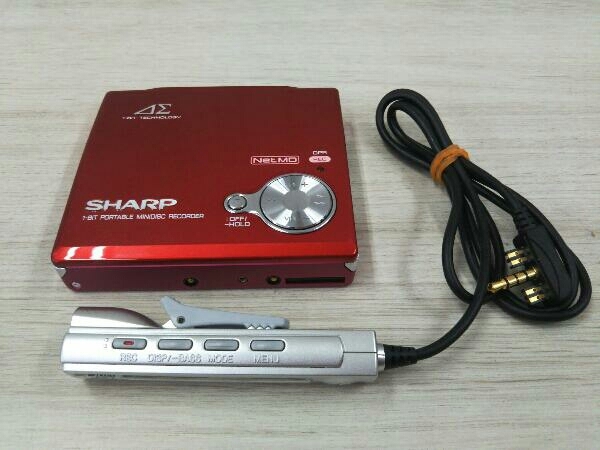 【ジャンク】 SHARP 1-BIT ポータブルMDレコーダー IM-DR80-R /【Buyee】 Buyee - Japanese Proxy Service | Buy from Japan!