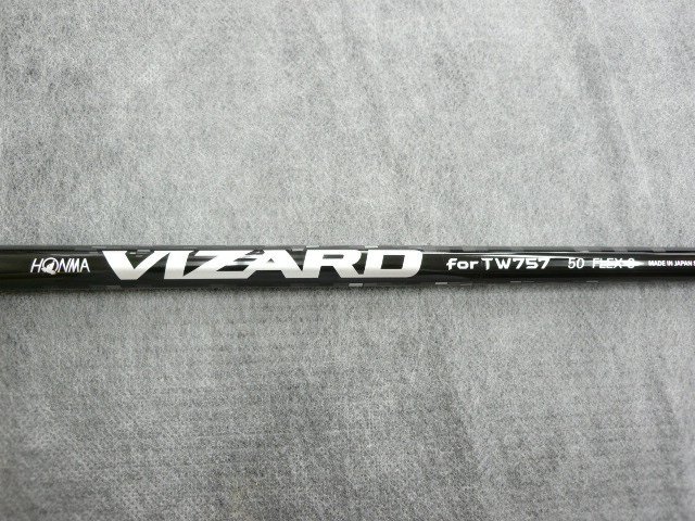 ホンマ 純正カーボン VIZARD SHAFT for TW757 (S) ツアーワールド TW757 Type-D／Type-S純正スリーブ ...