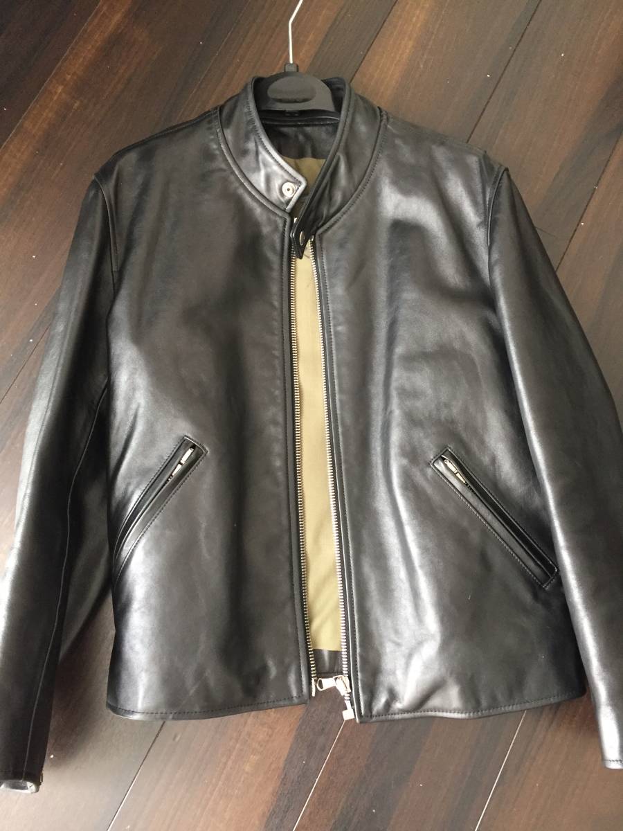 即決 定価29万円 Mitchell Alfus ミッシェルアルファス Leather King 希少 馬革 ホースハイドライダースジャケット Atelier103 /【Buyee ...