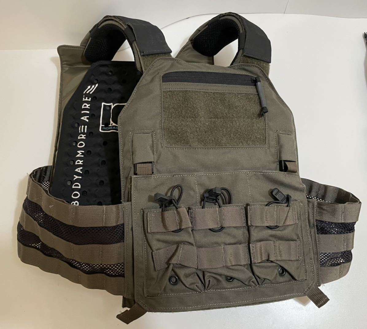 LBX 4020 A2 Armatus II プレートキャリア Mas Grey マスグレイ Lサイズ おまけ多数 クリスコスタ ...
