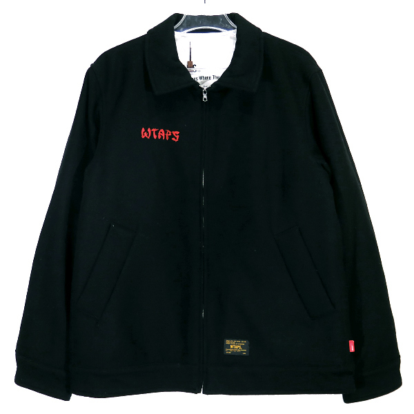 WTAPS ダブルタップス 16AW TOUR JK/JACKET.NYWO.SATIN 162LTDT-JKM02 ツアー ジャケット ブラック アウター ブルゾン 黒 /【Buyee ...