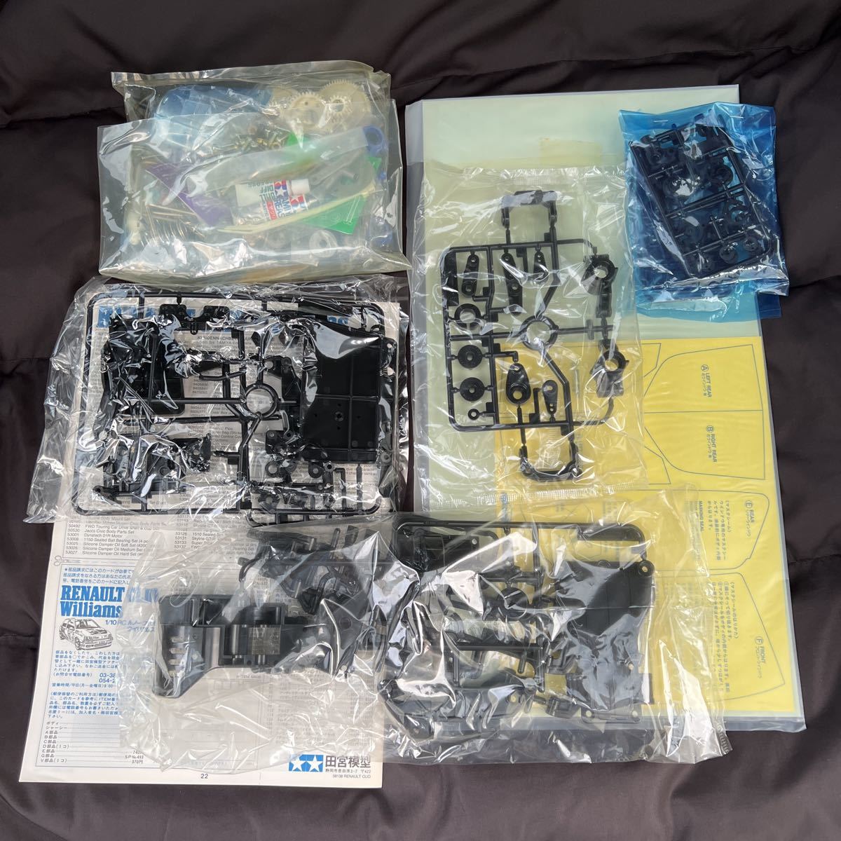 タミヤ 1/10 RC ルノー クリオ ウイリアムズ FF01 田宮模型 TAMIYA RENAULT CLIO Williams 絶版 貴重 /【Buyee】 "Buyee ...