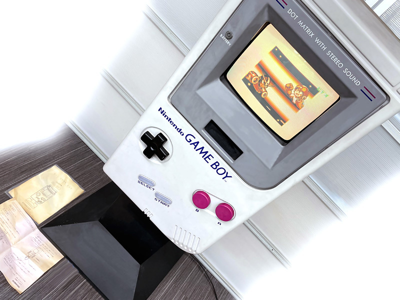 希少 非売品 任天堂 ビッグゲームボーイ 動作品 説明書付き 店頭展示用 Nintendo BIG GAMEBOY BGB-001 ...