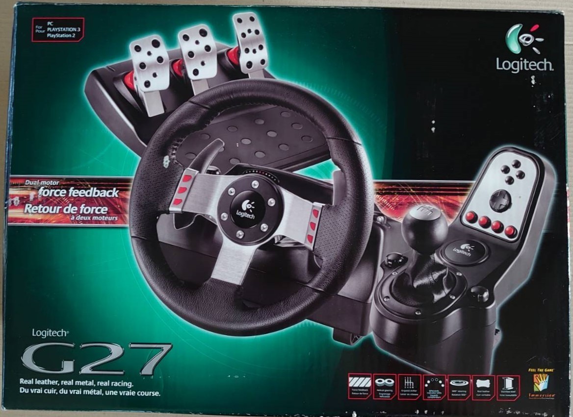 Logicool G27 PS2 PS3 ハンドル コントローラー PC windows ロジクール ロジテック logitech LPRC ...