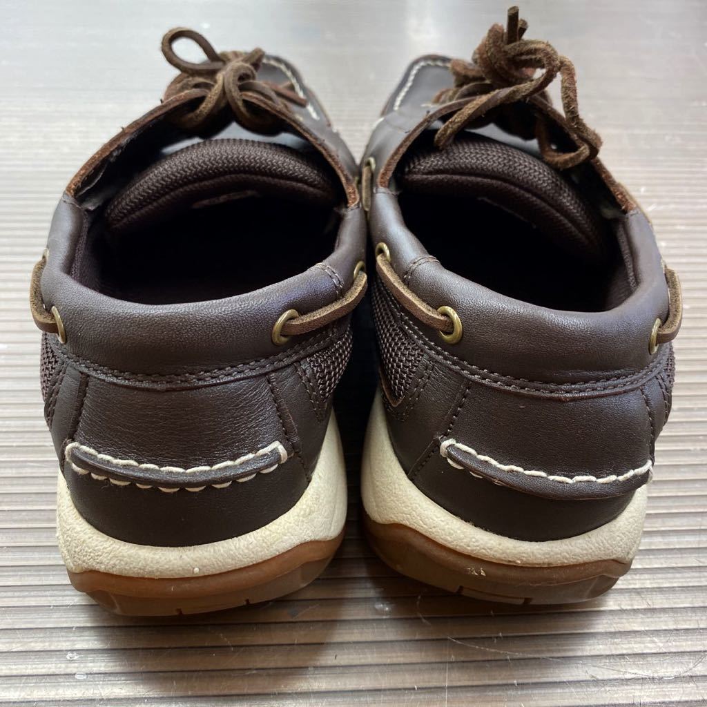 【サイズUS8/26.0㎝程度】Hawkins Sport ＊ ホーキンススポーツ レザー デッキシューズ メンズスニーカー ブラウン /【Buyee】