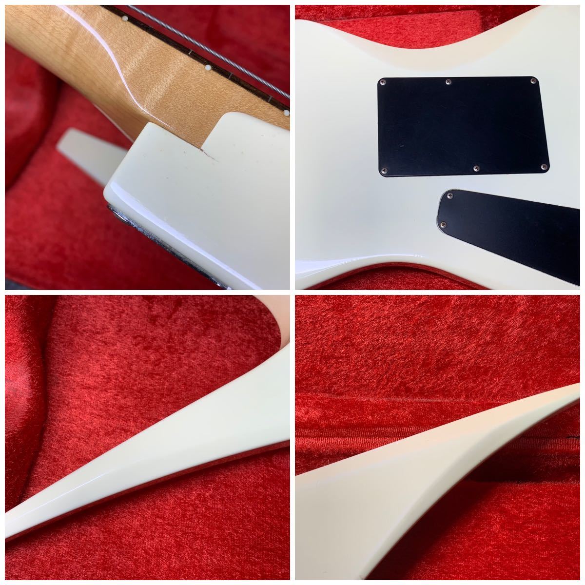 KRAMER FOCUS 5000 エレキギター 1980年代 変形ギター ハードケース付 クレイマー フォーカス 日本製 中古 現状品 B ...