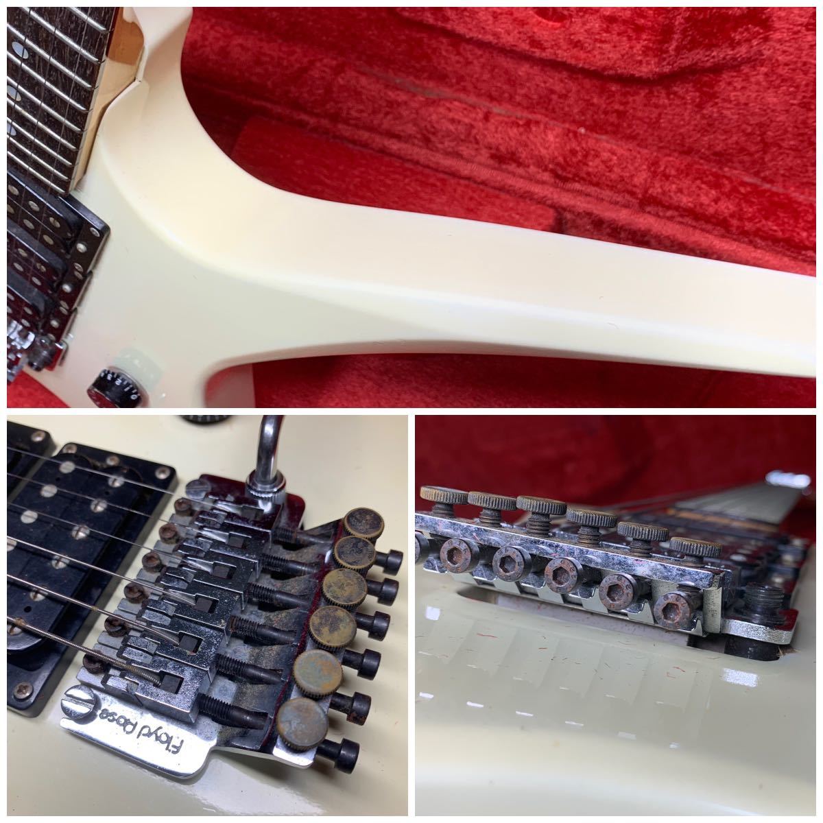 KRAMER FOCUS 5000 エレキギター 1980年代 変形ギター ハードケース付 クレイマー フォーカス 日本製 中古 現状品 B ...