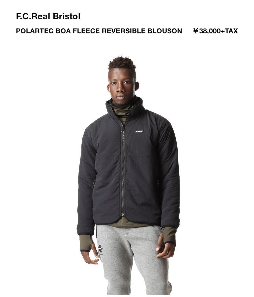 20AW F.C.R.B. F.C.Real Bristol POLARTEC BOA FLEECE REVERSIBLE BLACK sizeM SOPH 美品 /【Buyee】 Buyee ...