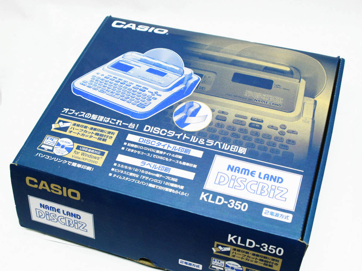 〔家電〕カシオ ネームランド KLD-350 動作OK /【Buyee】