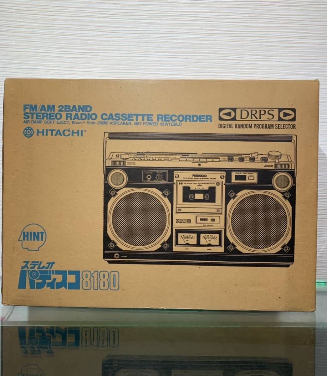 美品！希少な元箱付き HITACHI PERDISCO 日立 パディスコ ラジカセ TRK-8180動作品 /【Buyee】 Buyee ...