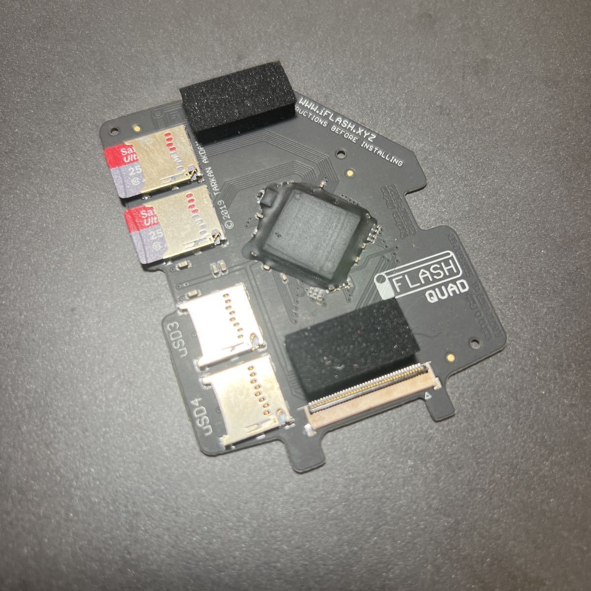 iFlash QUAD 512gb マイクロSD MicroSD Adapter iPod classic フラッシュメモリ 変換アダプター ...