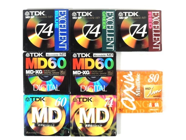 未使用/TDK/MDディスク/MD-SP 74/MD-XG 60 など/8枚セット/まとめて /【Buyee】 "Buyee" Japanese Proxy Service | Buy ...