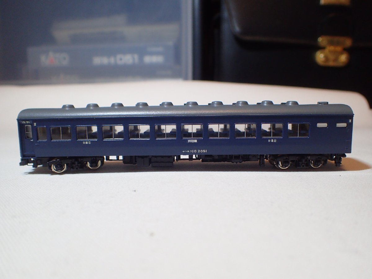 美品 マイクロエース 10系寝台客車 ナハネフ10 青 1両 ベット青色 仙台行き ナハネフ10-2051 Nゲージ 客車 /【Buyee】