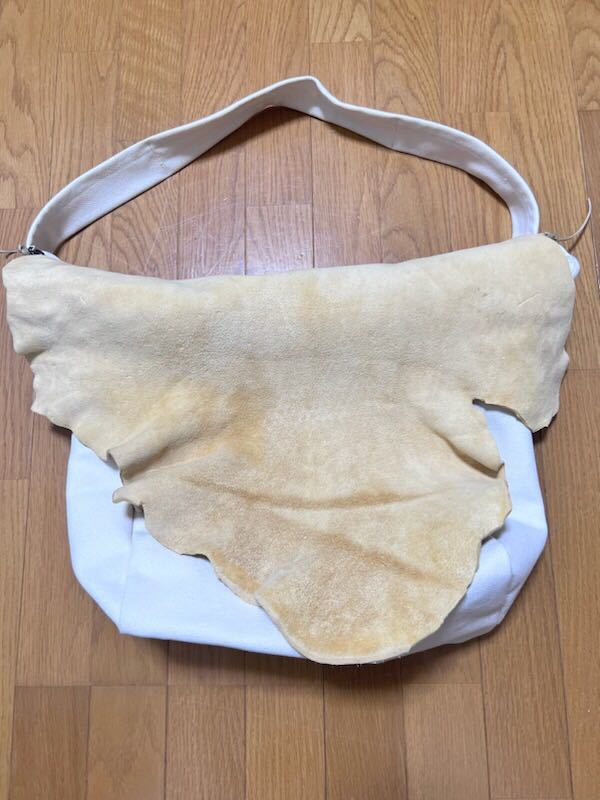 visvim ICT UT. SATCHEL Mサイズ IVORY アイボリー SHOULDER BAG サッチェル ショルダー バッグ ビズ ...