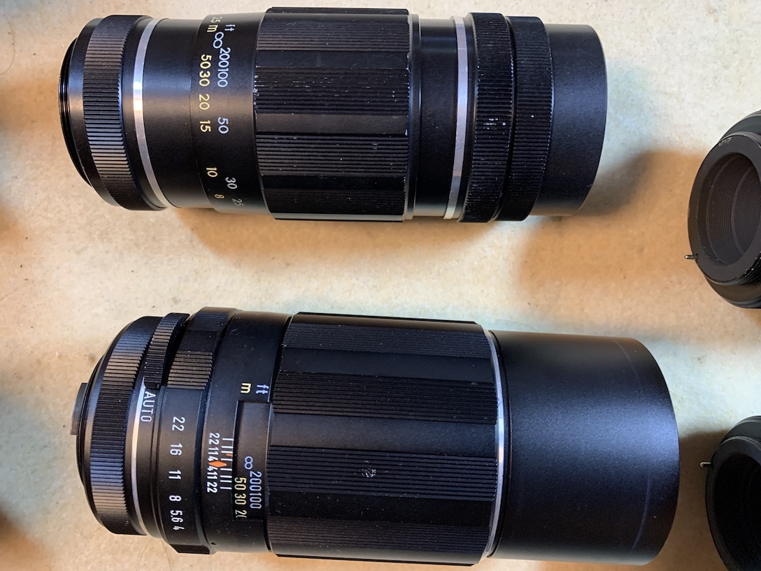 ペンタックス レンズ PENTAX Super TAKUMAR 135mm3.5 / 135mm 2.5 /100mm 1.4 200mm 4.0 /200mm 5.6mm まとめてセット ...