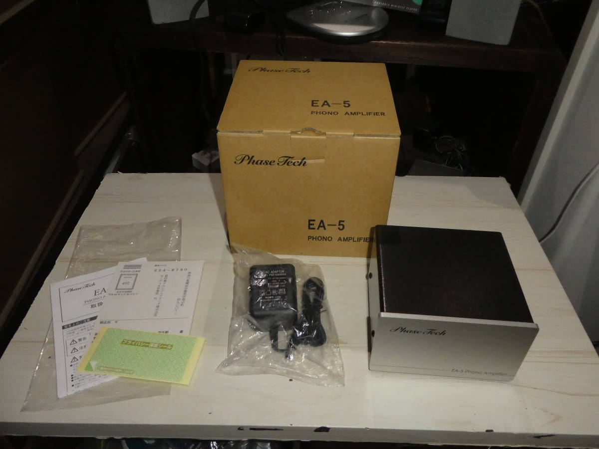 PhaseTech フォノアンプ EA-5 動作良好 極美品新品同様 付属品完備 /【Buyee】 Buyee - Japanese Proxy Service | Buy from Japan!