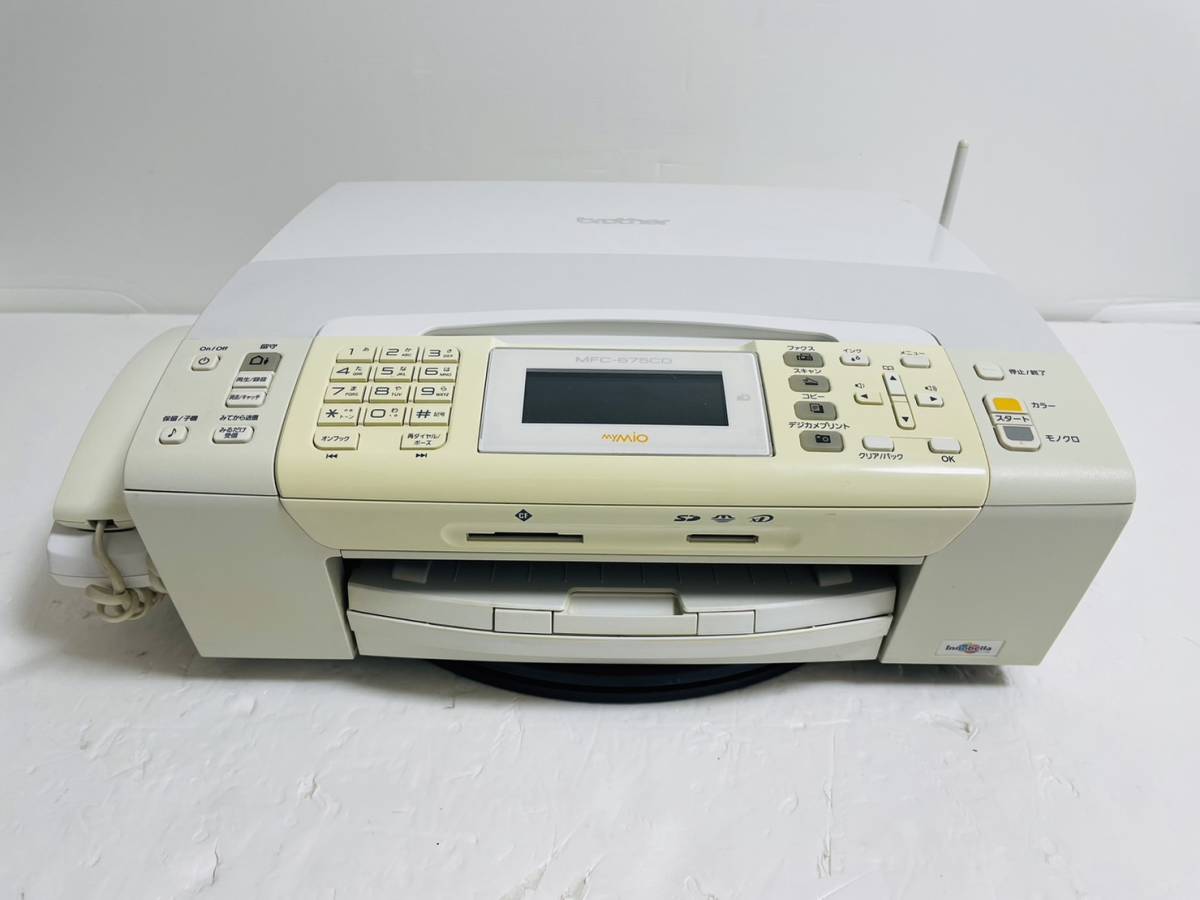 BROTHER brother ブラザー A4インクジェット複合機 プリンター FAX付き MFC-675CD mfc-675cd ジャンク T0178 /【Buyee】 "Buyee ...