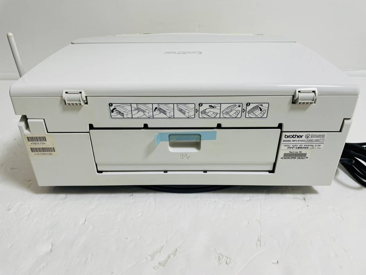 BROTHER brother ブラザー A4インクジェット複合機 プリンター FAX付き MFC-675CD mfc-675cd ジャンク T0178 /【Buyee】 Buyee ...
