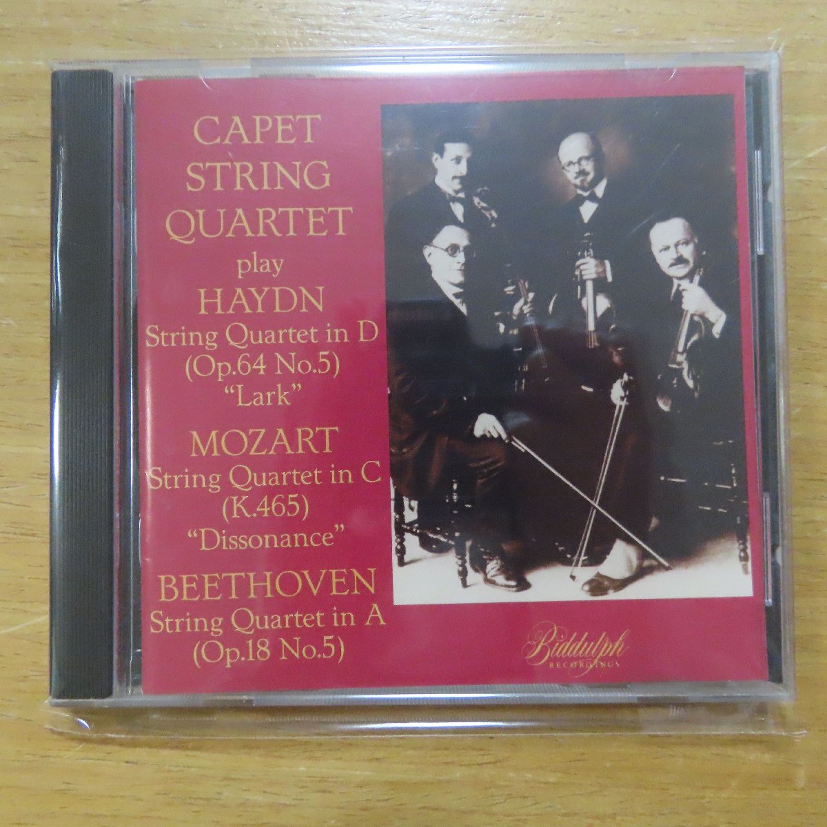 34069714;【Biddulph/CD】CAPET QUARTET / PLAY HAYDN,MOZART&BEETHOVEN ...