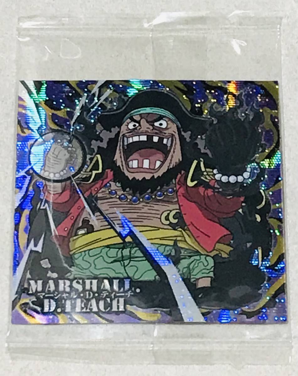 袋違い にふぉるめーしょん ワンピース 大海賊シール ウエハース 第2弾 LOG.2 灼熱の決戦 SW2-S2 SEC マーシャル D ティーチ シークレット /【Buyee】 Buyee ...