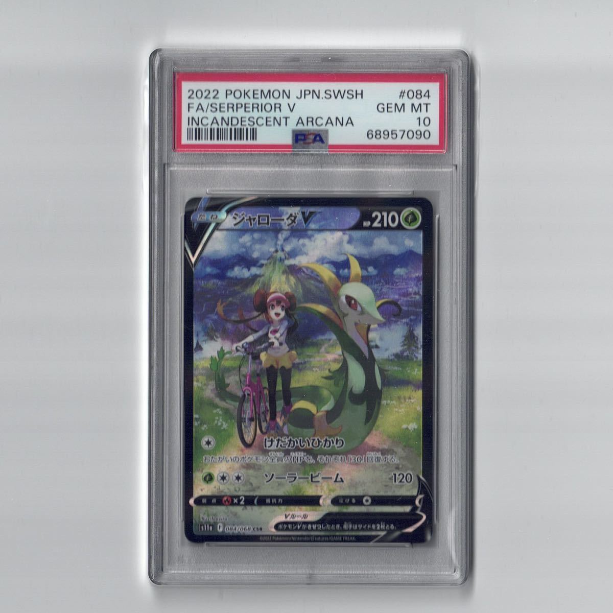 PSA10 ジャローダ V CSR #084 メイ SR 白熱のアルカナ ポケモンカード GEM MINT MT SERPERIOR INCANDESCENT ARCANA Pokemon ...