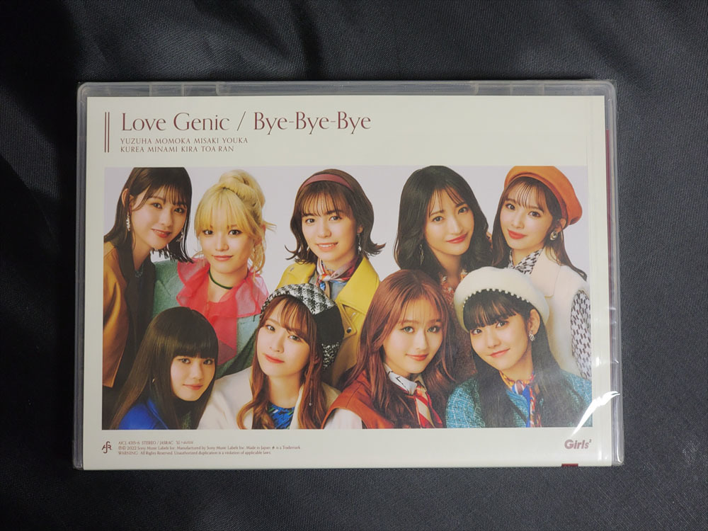 Love Genic / Bye-Bye-Bye 初回生産限定ライブ盤 CD+BD girls2 Girls2 3rd Anniversary Live ダイジョウブ Blu-ray ブルー ...