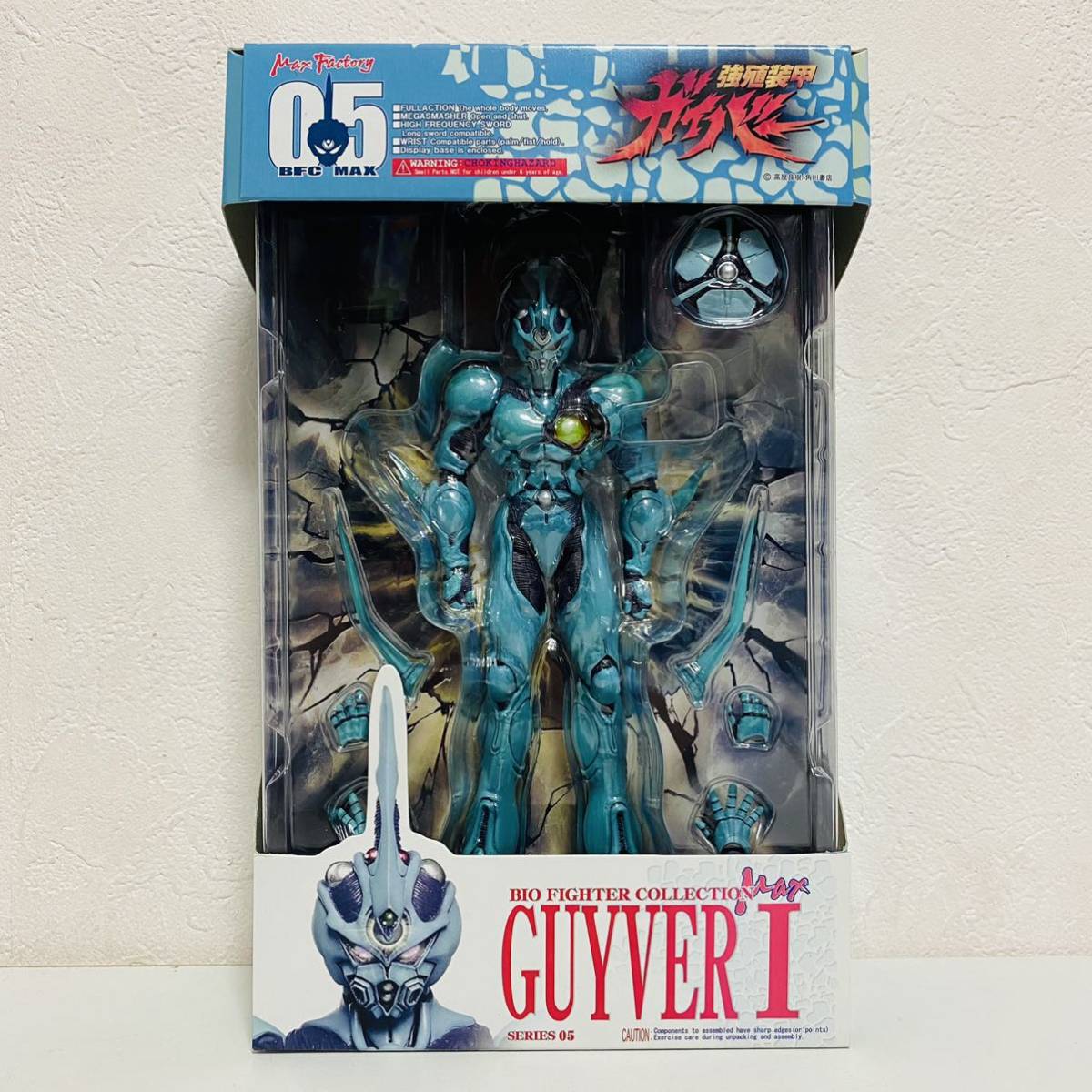 【極美品】Max Factory マックスファクトリー 強殖装甲ガイバー 05 BFC MAX バイオフィギュアコレクション GUYVER Ⅰ ガイバーⅠ /【Buyee】 Buyee ...
