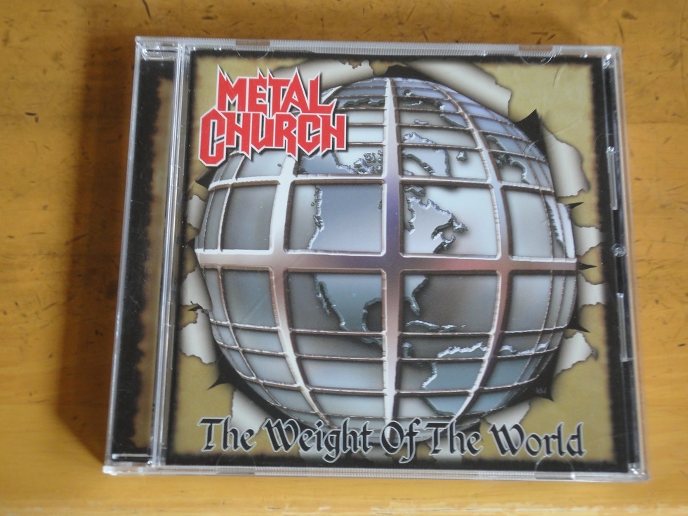 METAL CHURCH THE WEIGHT WORLD OF 邦盤中古CD