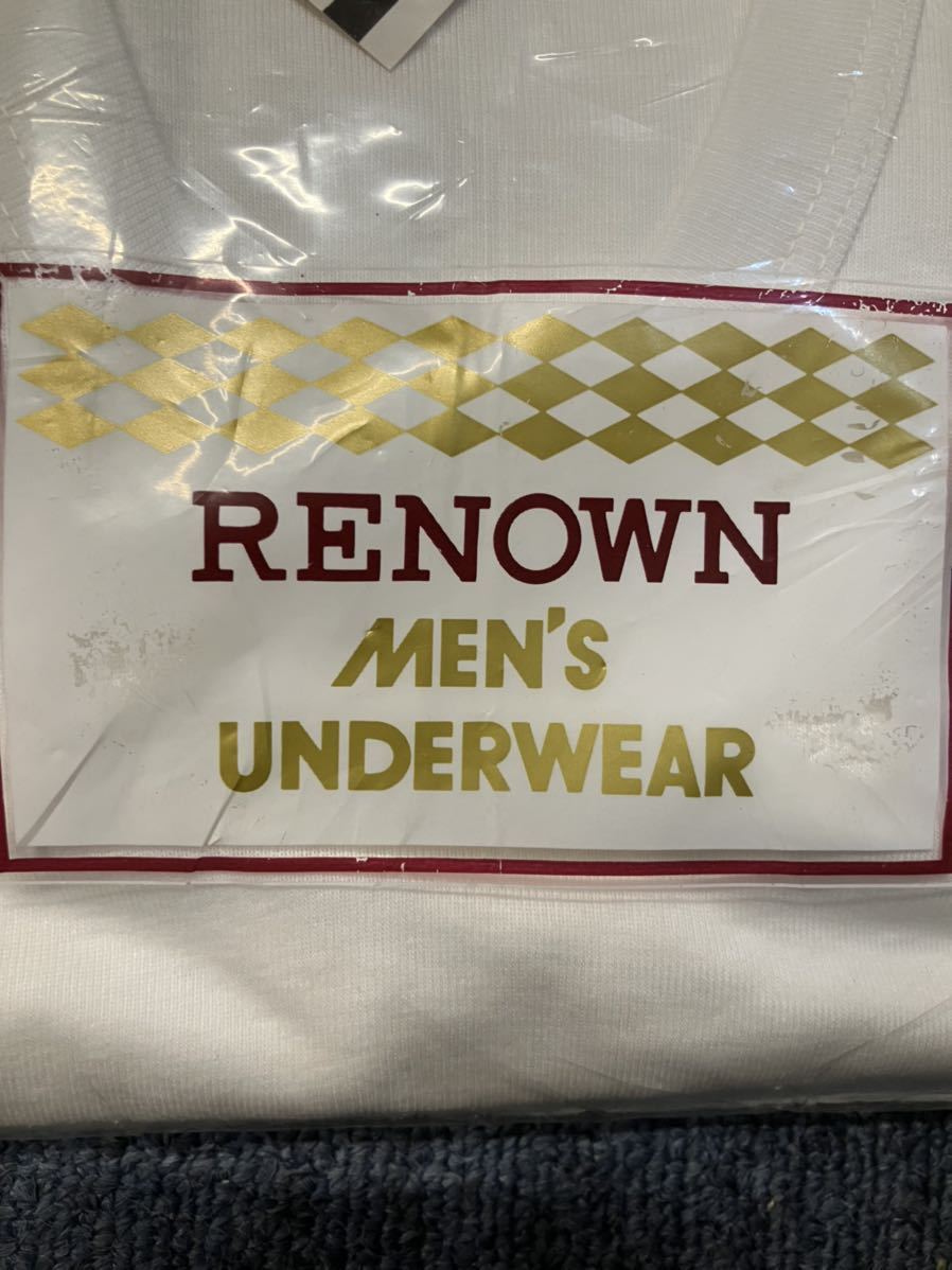 RENOWN MEN'S UNDERWEAR メンズ 半袖U首シャツ ホワイトM 2枚組 綿100% 防縮加工 /【Buyee】 Buyee - Japanese Proxy Service ...