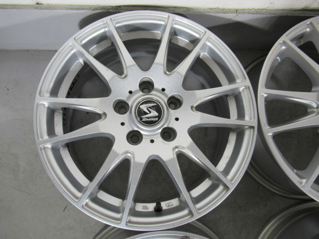 激安即決 中古アルミホイールセットBILLET STAR JAPAN製 Strategy 16×6.5J 114.3-5H+38 73Φ 4本 アルファード ヴェルファイア プリウスα ...