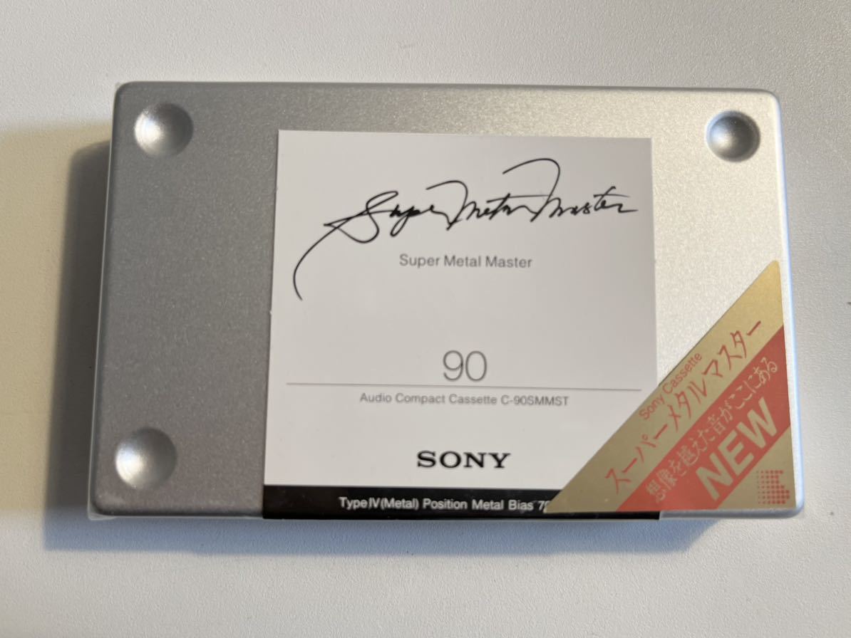 未開封 SONY Super Metal Master 90 カセットテープ C-90SMMST /【Buyee】 Buyee ...