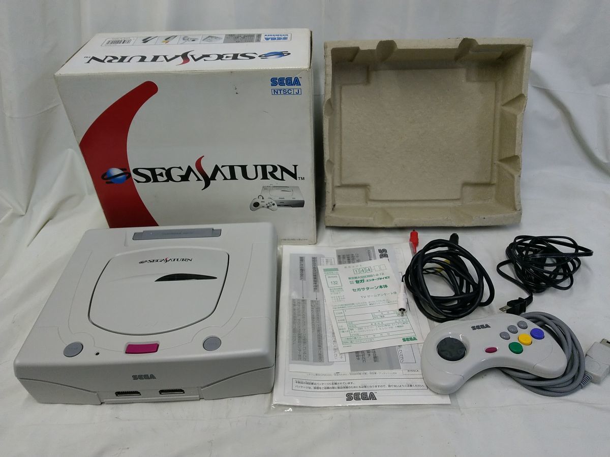【セガサターン HST-0019 ④】【動作可能】本体美品 SEGA SATURN [HST-3220] セガサターン ゲーム機 レトロ ※直ぐ遊べます！ /【Buyee】 Buyee ...