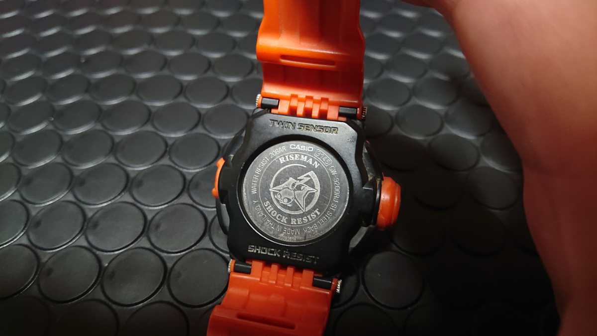 CASIO カシオ G-SHOCK RISEMAN ライズマン GW-9200RJ レスキューオレンジ ジーショック 2008年限定モデル 激 ...