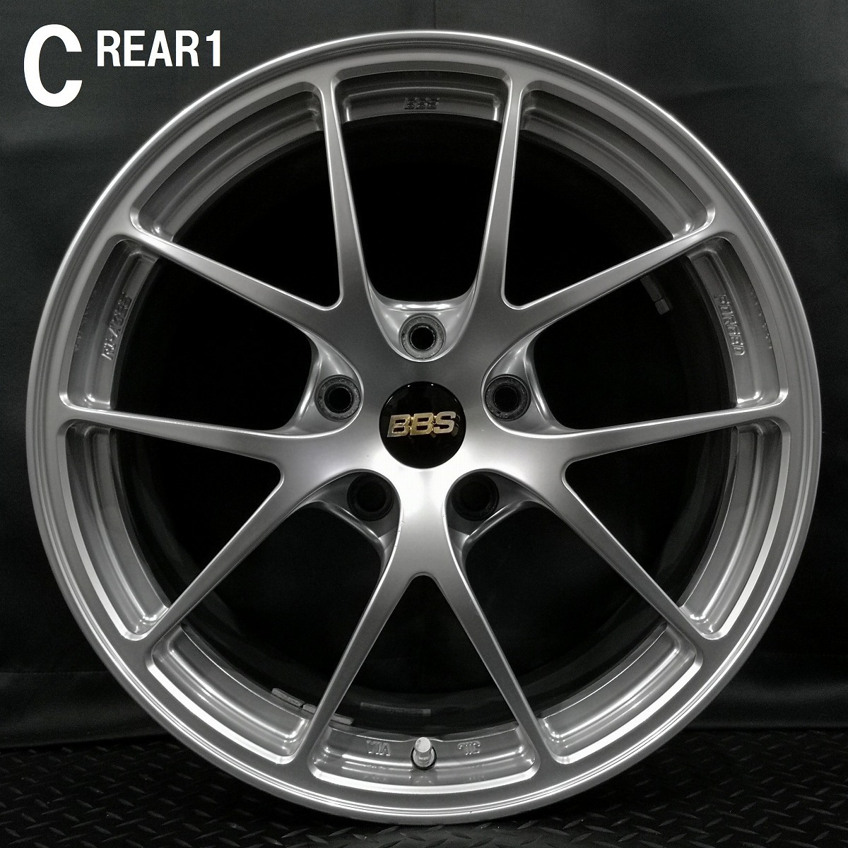 鍛造美品★BBS RI-A007＆RI-A025 4本 №221216-4 18×8.5J +34/9J +50 5H 120 BMW 3シリーズ 4シリーズ等/F30 F31 F34*F32 ...