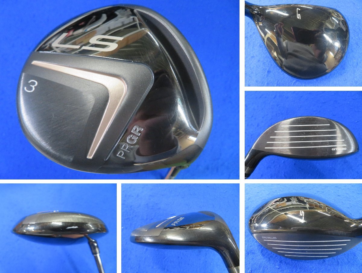 【中古】PRGR 2021 LS FW＋UT 3本セット 3W（16.5°）5W（20°）4UT（23°）【R/M37】Speeder EVOLUTION FOR PRGR＜HCあり ...