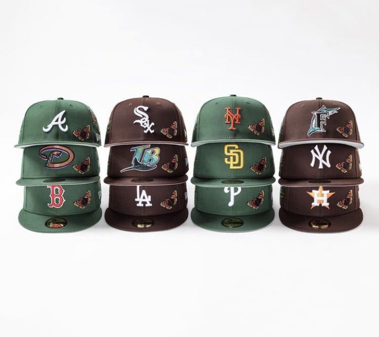 New Era x Felt 59FIFTY Los Angeles Dodgers ドジャース Butterfly Garden 7 5/8 ...