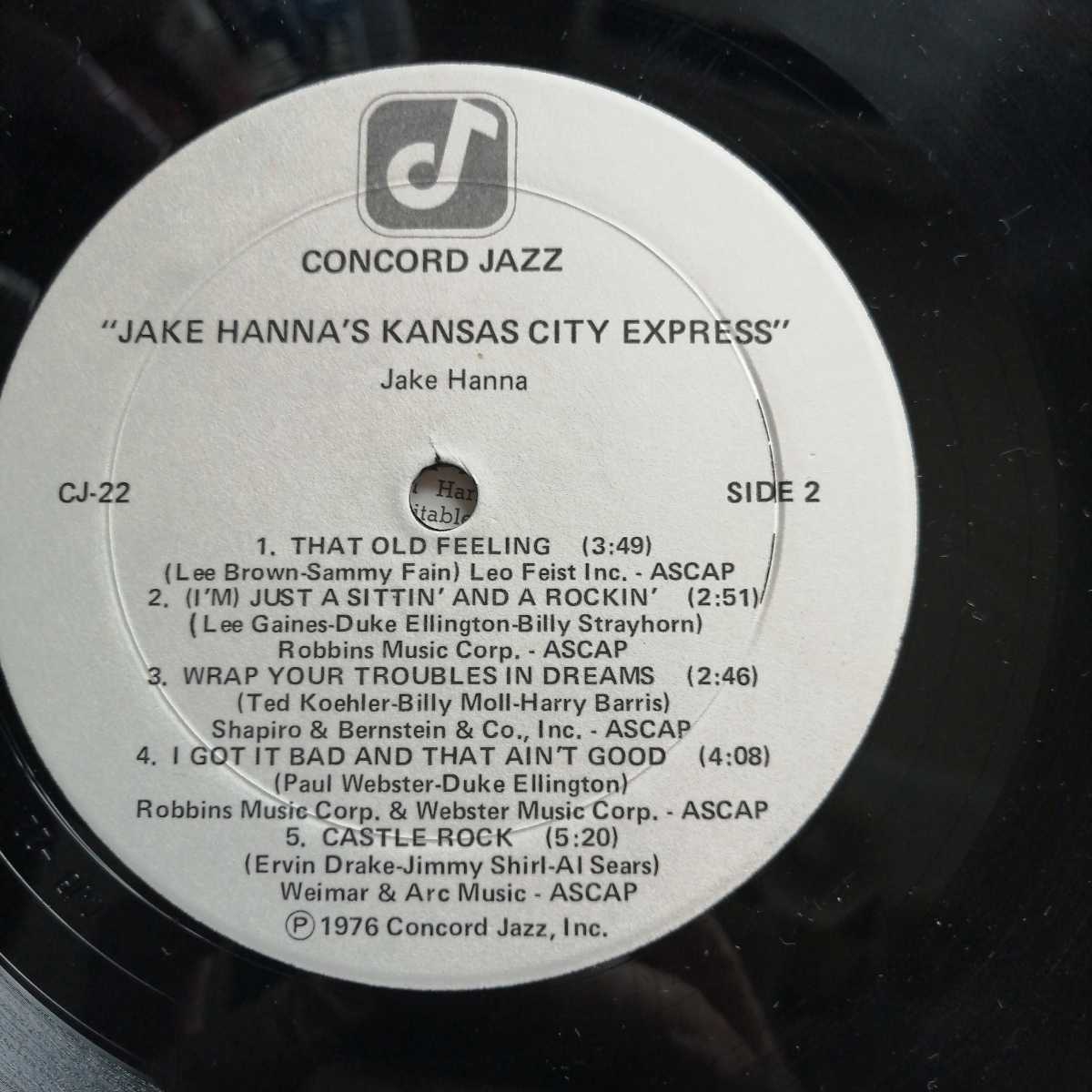 LPレコード JAKE HANNA ジェイクハナ / JAKE HANNA`S KANSAS CITY EXPRESS / カンサス・エクスプレス 輸入盤美品 /【Buyee】 "Buyee ...