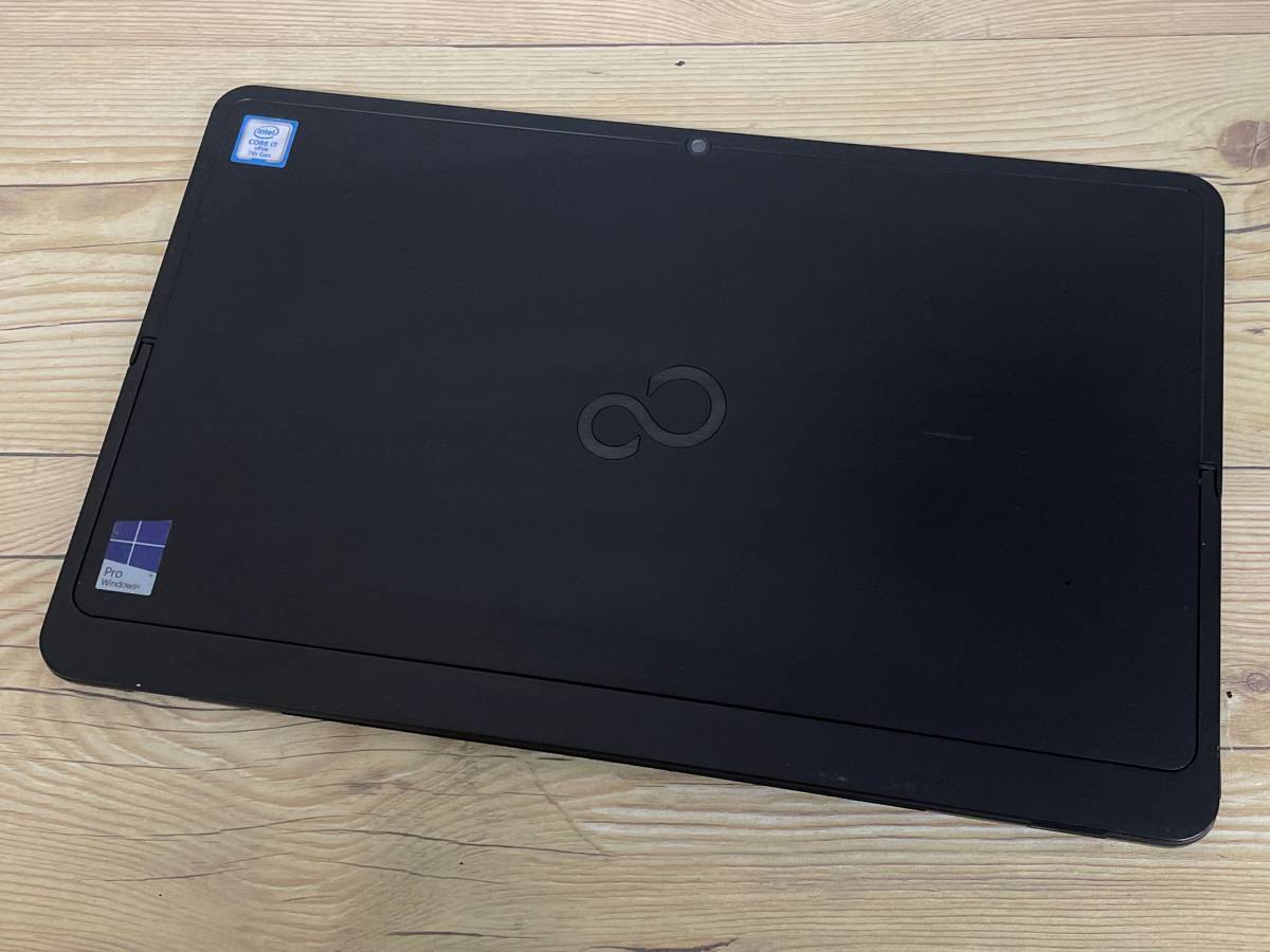 富士通 タブレット ARROWS Tab R727/P [Core i7 7600U 2.8GHz/RAM:8GB/SSD:256GB/12. ...