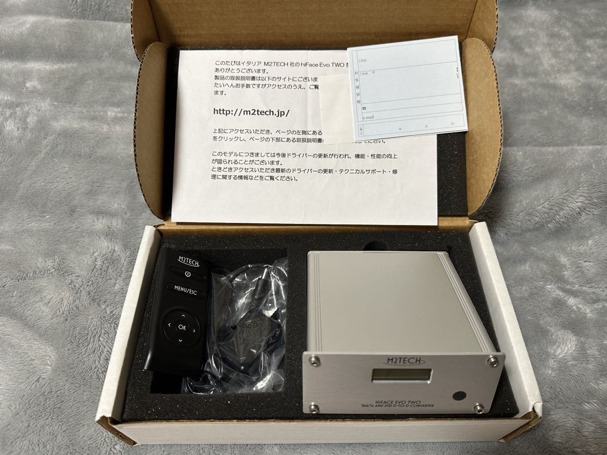 M2TECH HiFace Evo Two D/Dコンバーター /【Buyee】 "Buyee" Japanese Proxy Service | Buy from Japan!