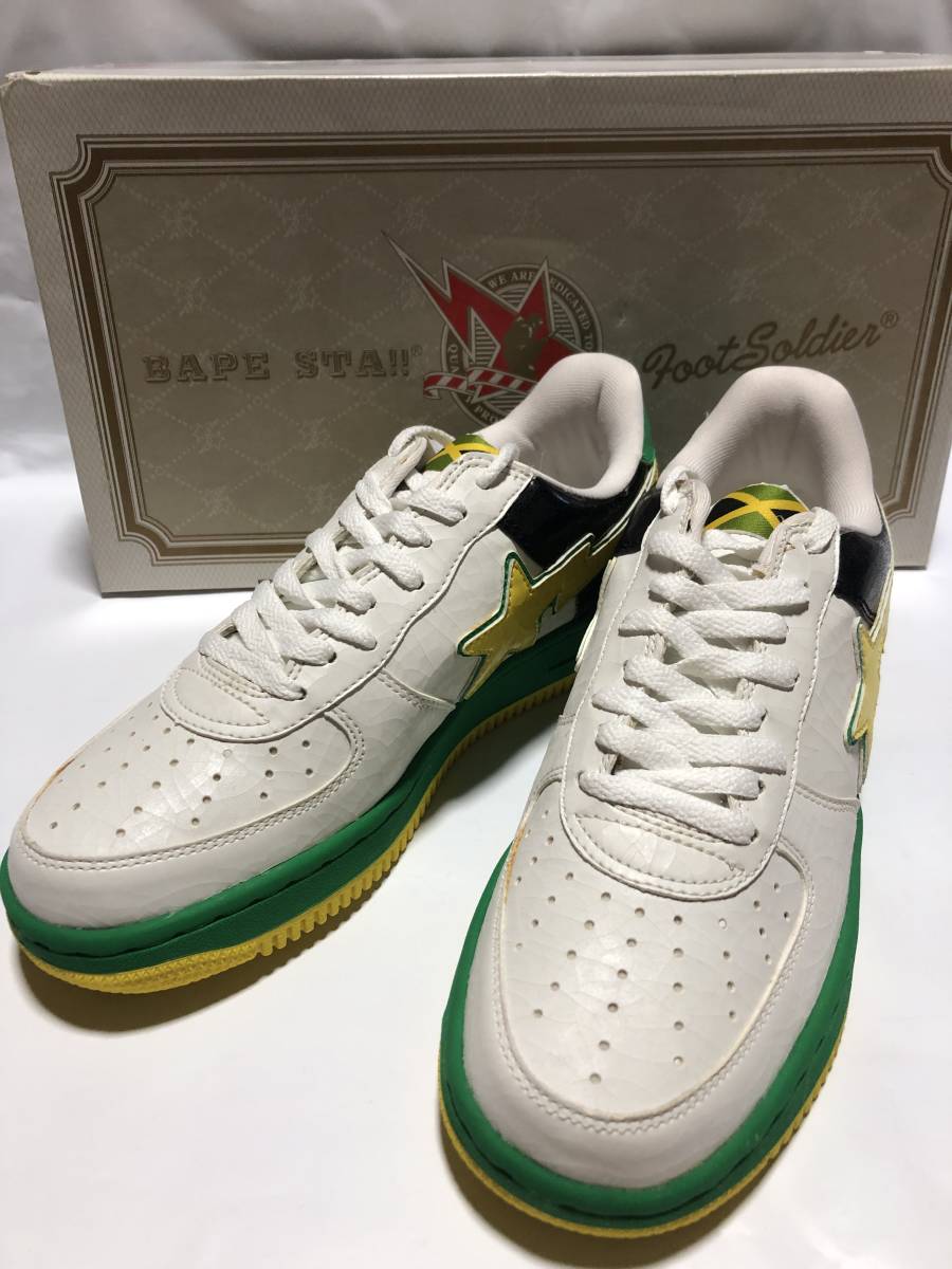 新品 DS A BATHING APE BAPESTA US8.5 ベイプスタ エイプ マスターピース 26.5cm /【Buyee ...