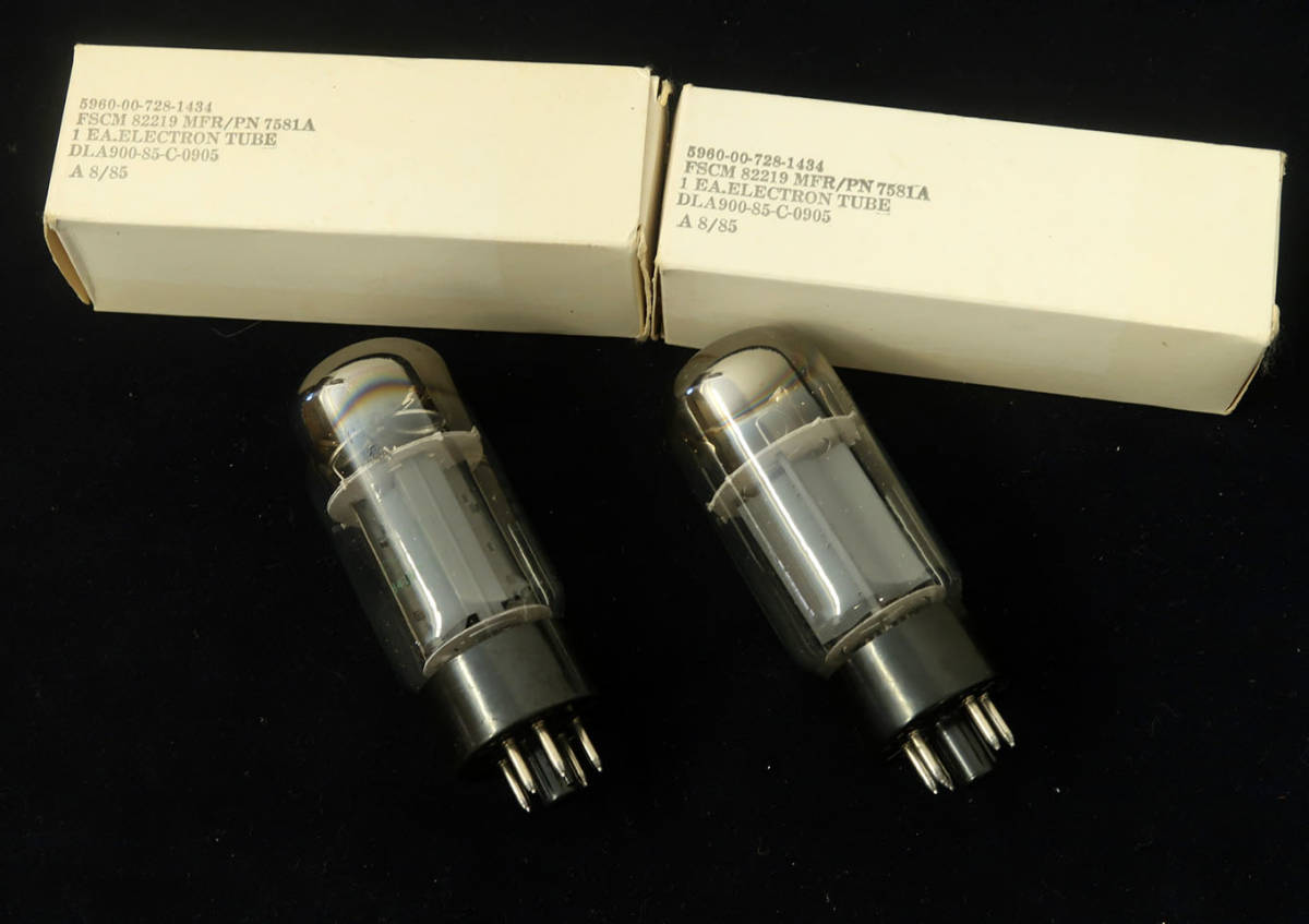 真空管 (1) Philips ECG フィリップス 7581A 2本セット 動作未確認 ジャンク扱い /【Buyee】 Buyee ...