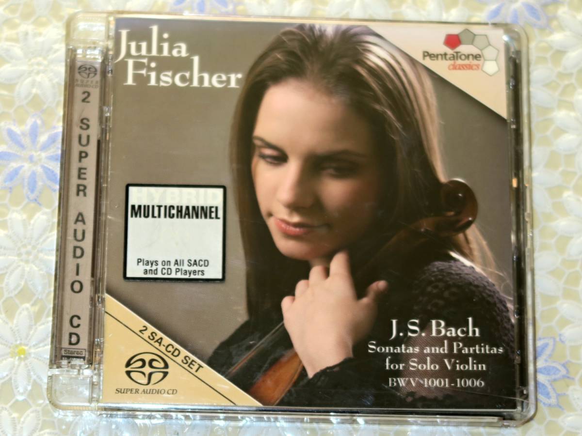 バッハ／無伴奏ヴァイオリン・ソナタ＆パルティータ全曲（2CD）（SACD)ユリア・フィッシャー /【Buyee】