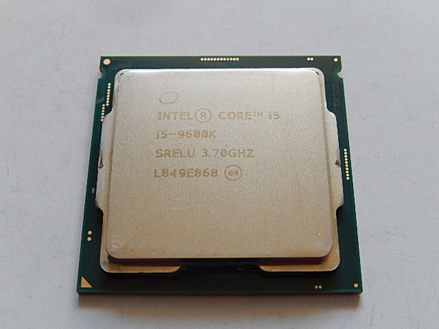 INTEL CPU Core i5 9600K 6コア6スレッド 3.70GHZ SRELU 起動確認済みです /【Buyee】 Buyee ...
