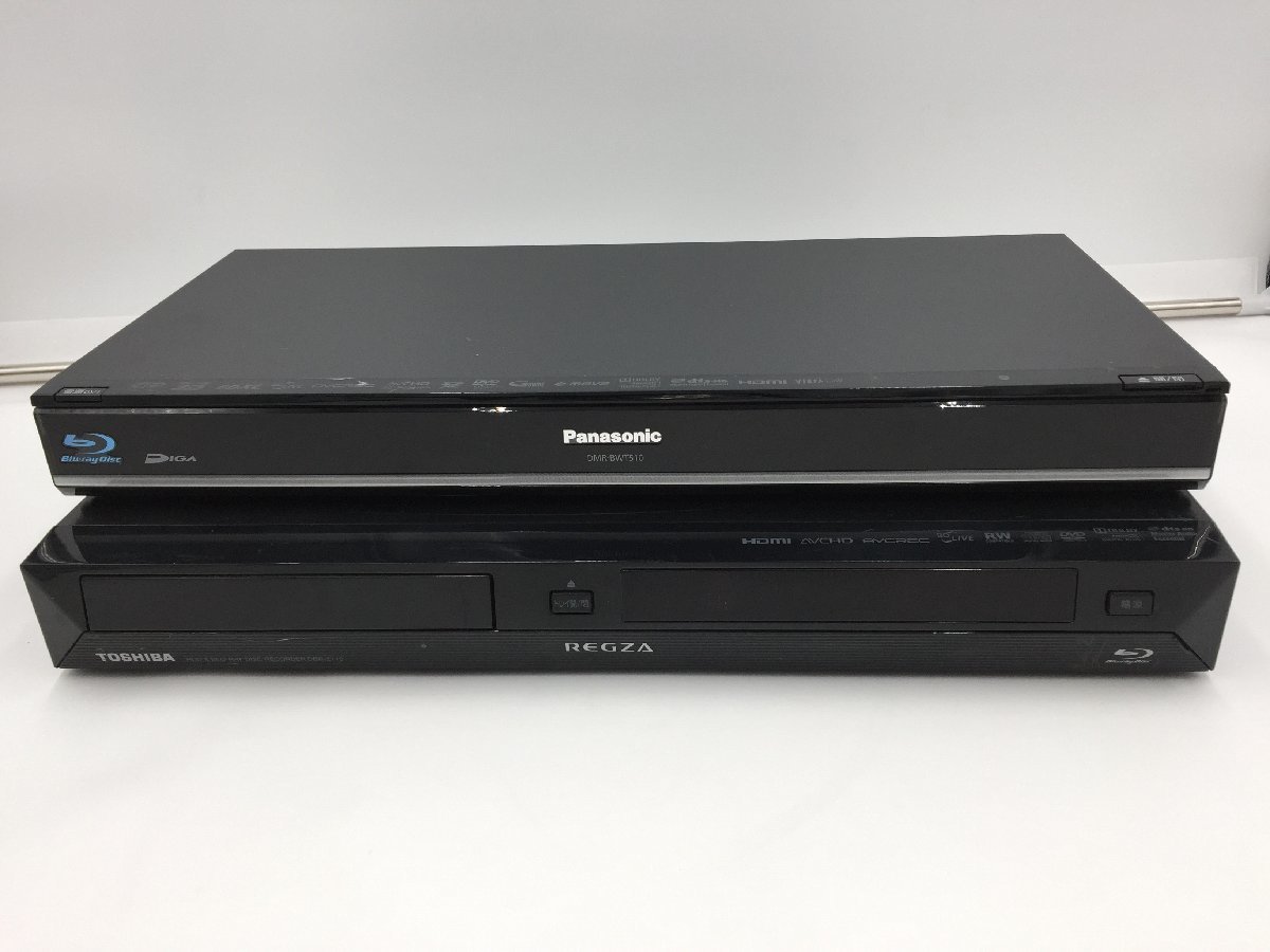 Panasonic/TOSHIBA】ブルーレイディスクレコーダー 500/320GB 2点セット DMR-BWT510 他 まとめ売り 0209 1 /【Buyee】