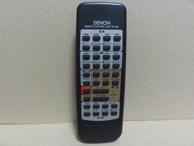 DENON デノン リモコン RC-843 】 /【Buyee】 "Buyee" Japanese Proxy Service | Buy from Japan!