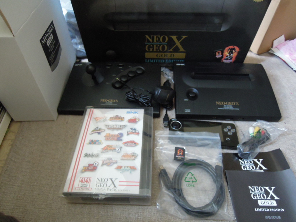 NEO GEO X GOLD LIMITED EDITION MEGA PACK付 中古美品 送料無料 /【Buyee】 Buyee ...