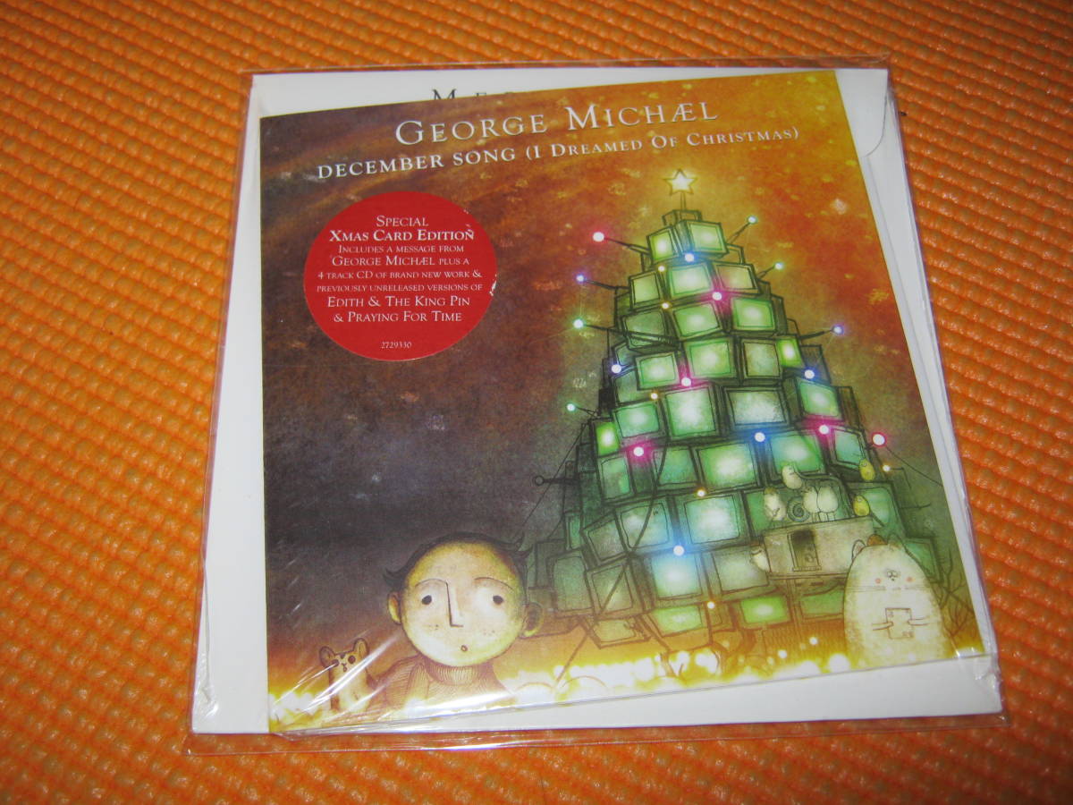 未開封★wham! ジョージ・マイケル GEORGE MICHAEL★ディセンバー・ソング DECEMBER SONG I DREAMED ...
