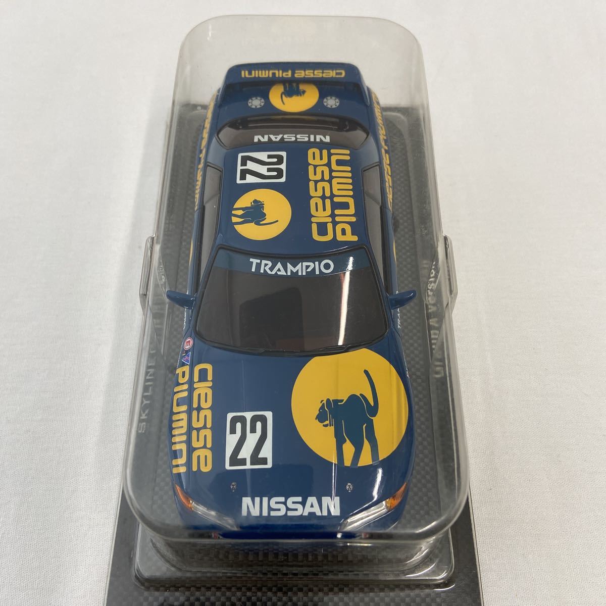 MINI-Z NISSAN CIESSE PIUMINI TRAMPIO SKYLINE #22 1990年 JTC GT-R R32 グループA 京商ミニッツ 日産スカイライン RC ...