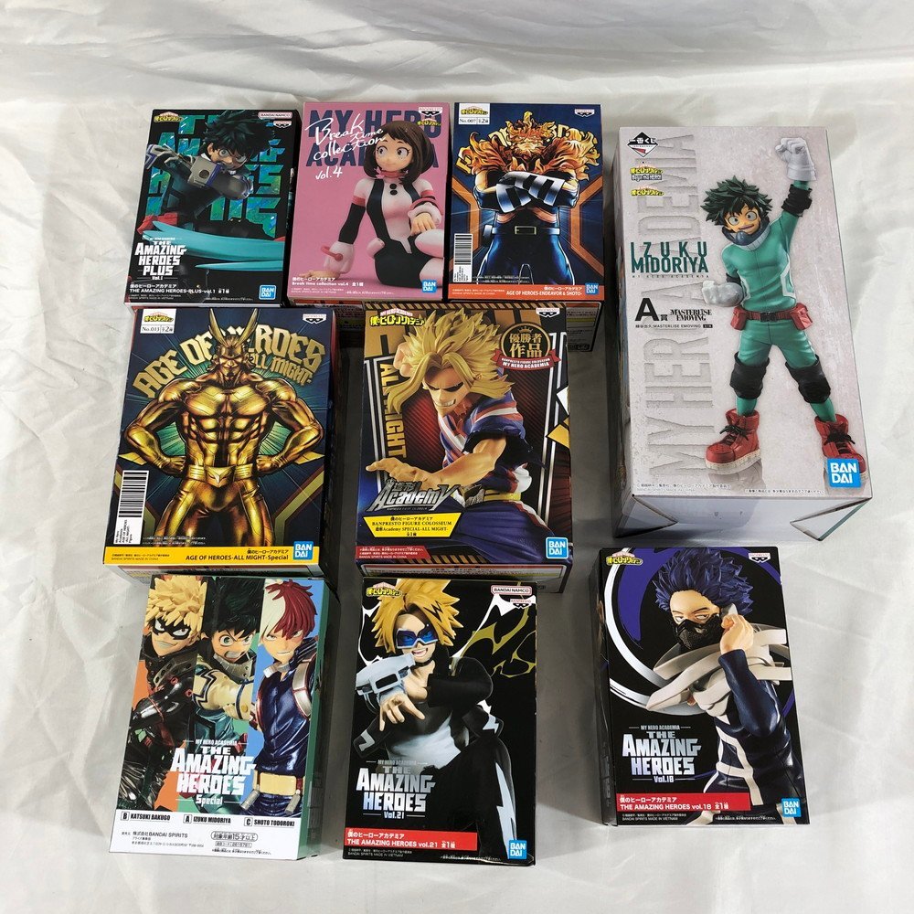H【中古品】 MFTO 僕のヒーローアカデミア プライズ8体一番くじ1体 計9体セット 〈51-230202-EM-5-HOF〉 /【Buyee】 Buyee - Japanese Proxy ...
