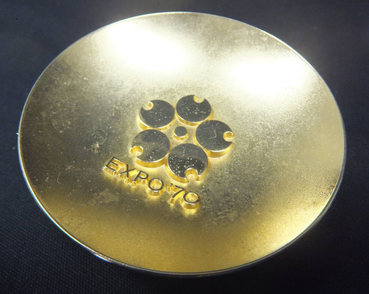 【希少品】万博 EXPO'70 オフィシャル記念金杯 日本万国博覧会 24KGP 元箱付！★レタパプラス520円発送★1円～スタート☆彡 /【Buyee】 Buyee - Japanese ...